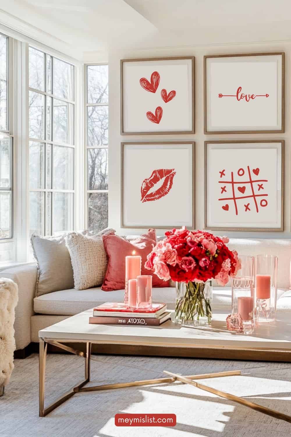 14+ Cozy and Romantic Valentine’s Day Decorations for Your Home ...