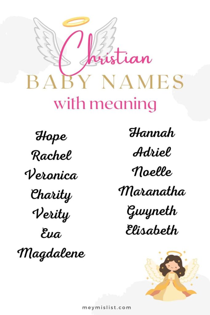 100+ Beautiful Biblical Baby Names Meaning Gift From God | MeymisList