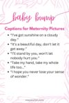 300+ Sentimental to Funny Maternity Photoshoot Quotes | MeymisList