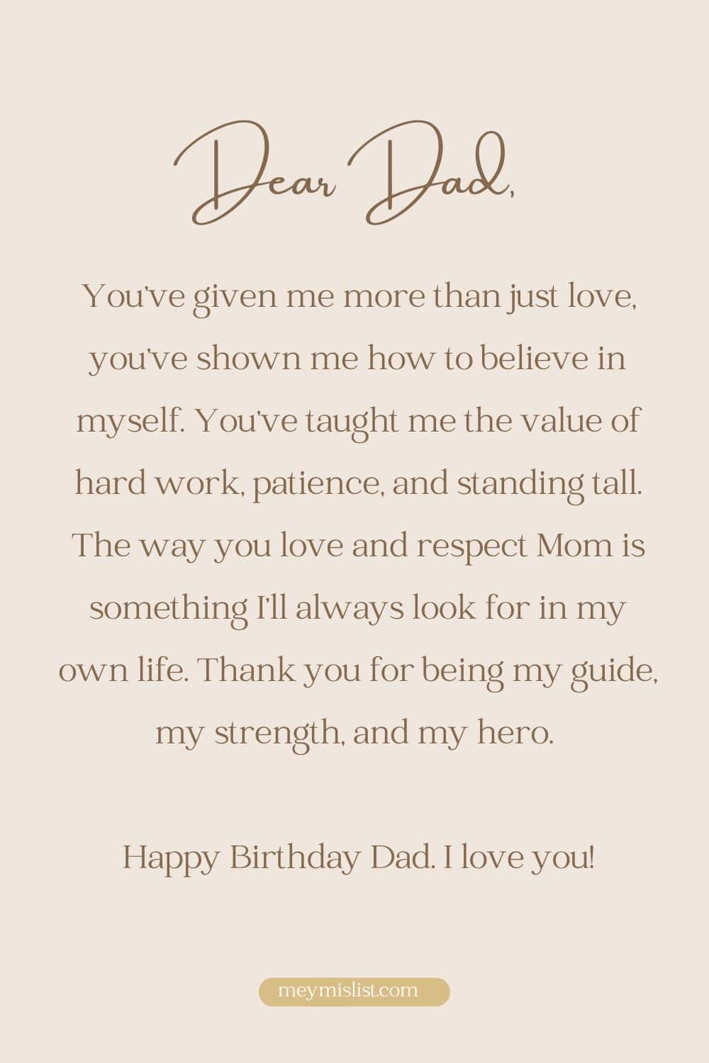 100+ Best Quotes for Dad's Birthday from Daughter | MeymisList