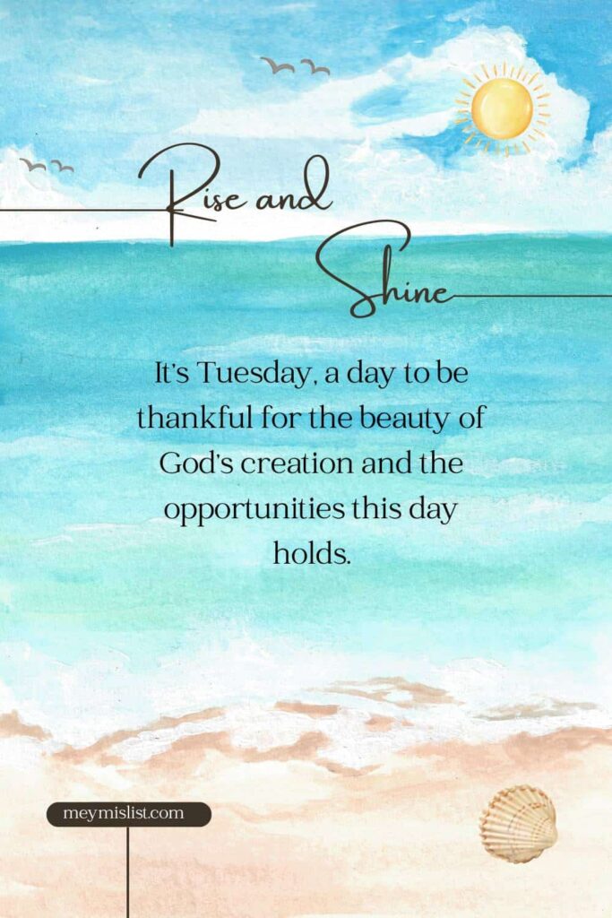 70+ Good Morning Tuesday Motivation Quotes | MeymisList