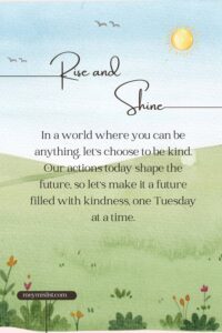 70+ Good Morning Tuesday Motivation Quotes | MeymisList
