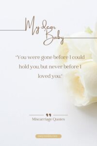 30+ Miscarriage Quotes for Comfort and Healing | MeymisList