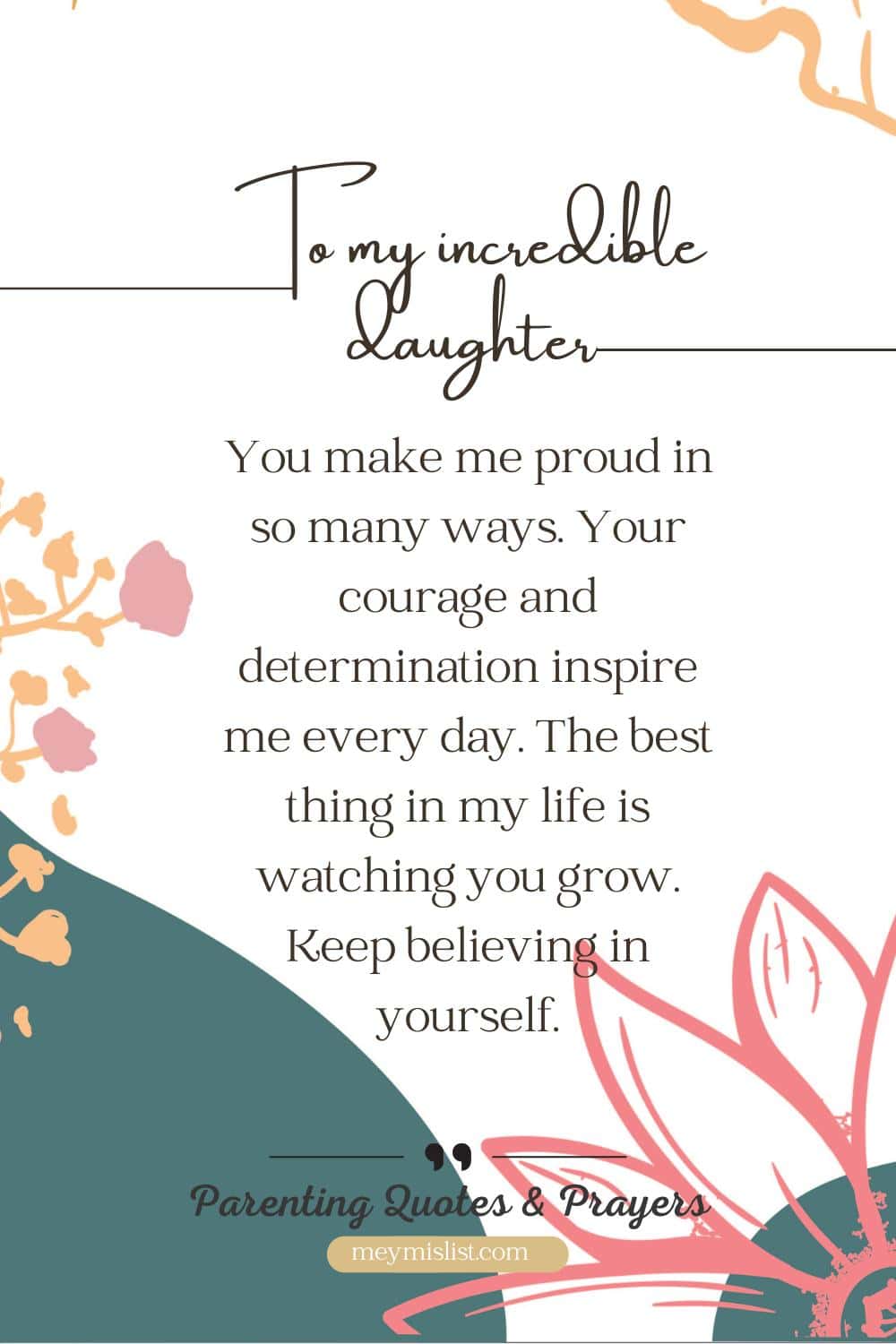 30 Inspiring Proud Of My Daughter Quotes And Prayers Meymislist
