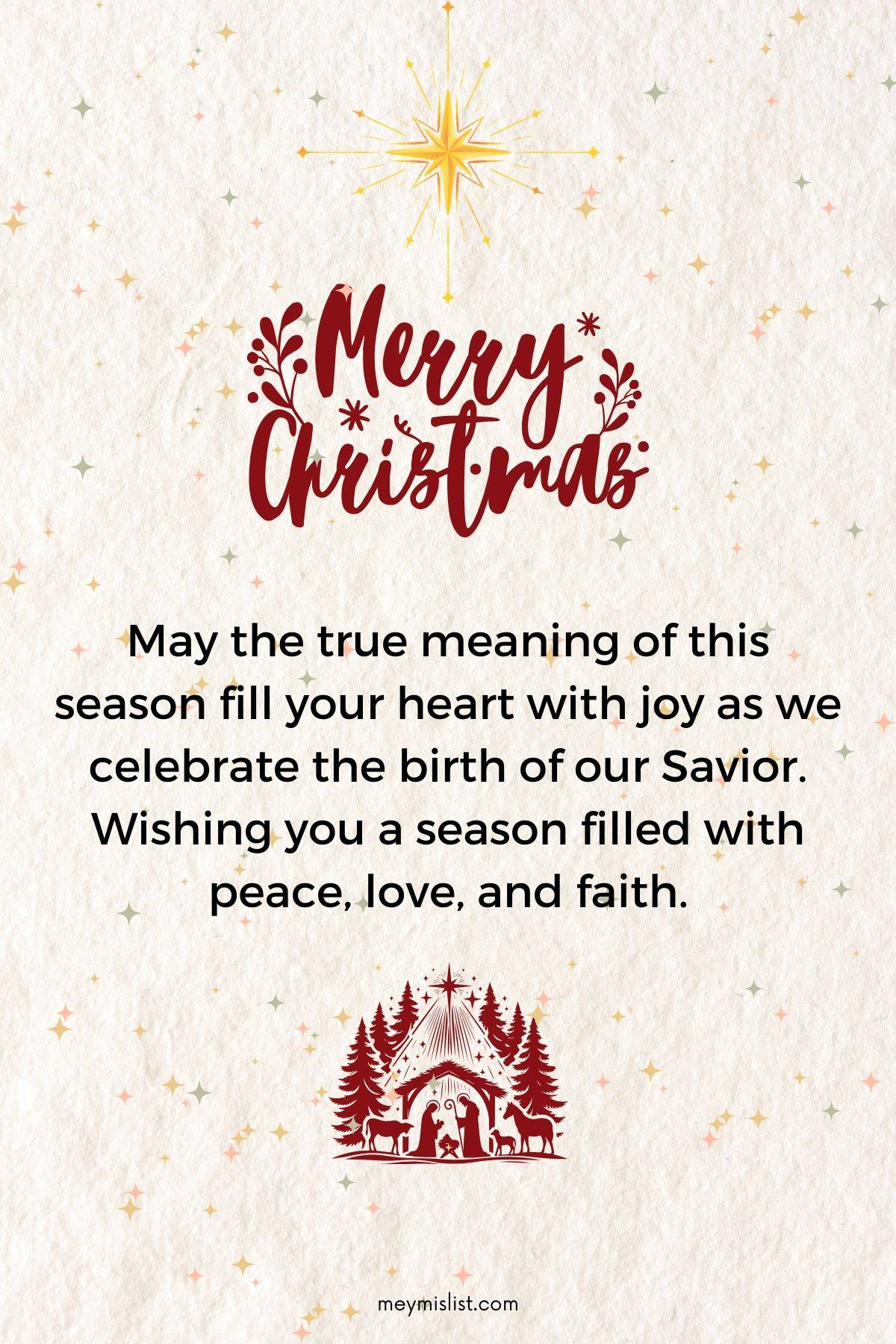 50+ Meaningful Merry Christmas Quotes for family and friends | MeymisList