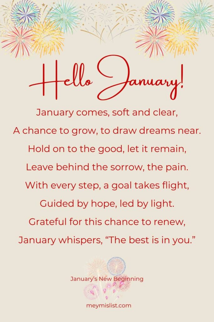 20+ Inspiring January Quotes for a hopeful New Year | MeymisList