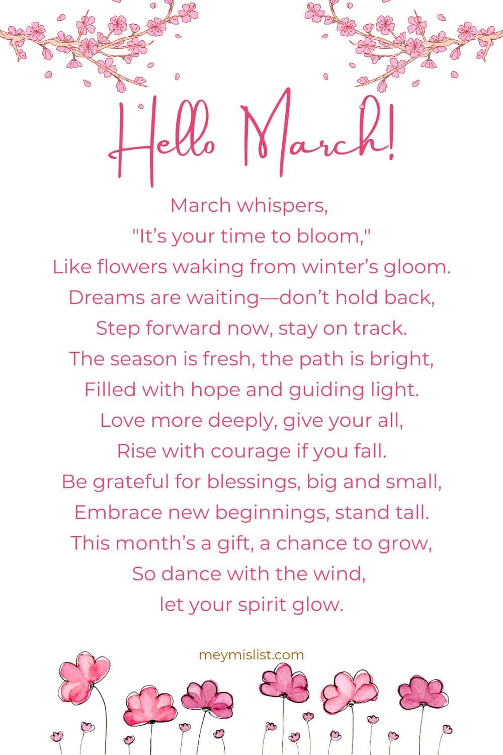 10+ Inspiring March Quotes | MeymisList