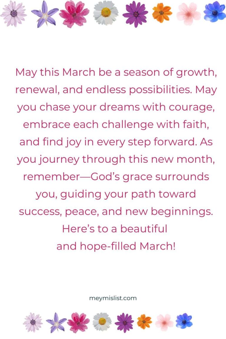 10+ Inspiring March Quotes | MeymisList