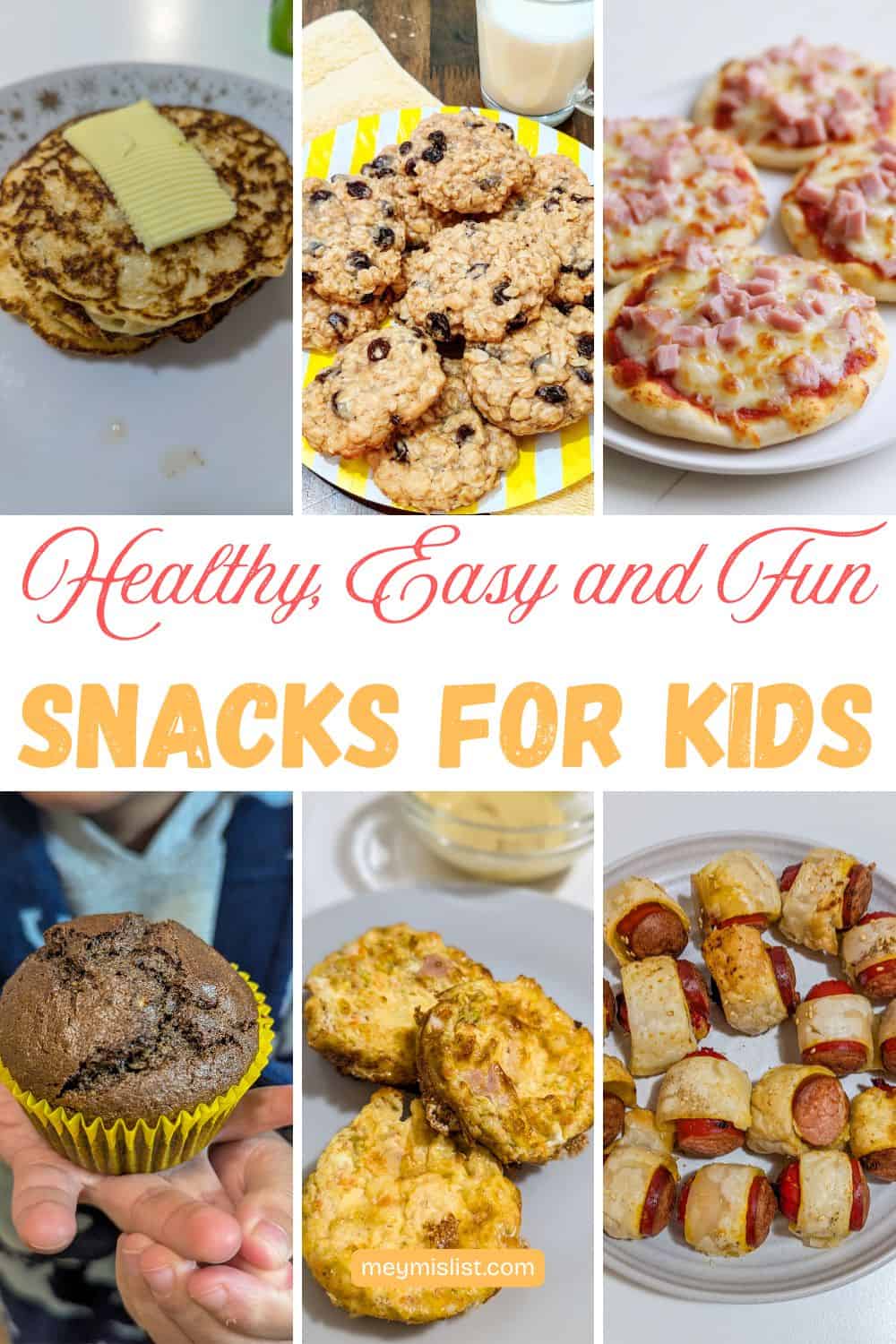 Healthy and Easy Snacks for Kids | MeymisList