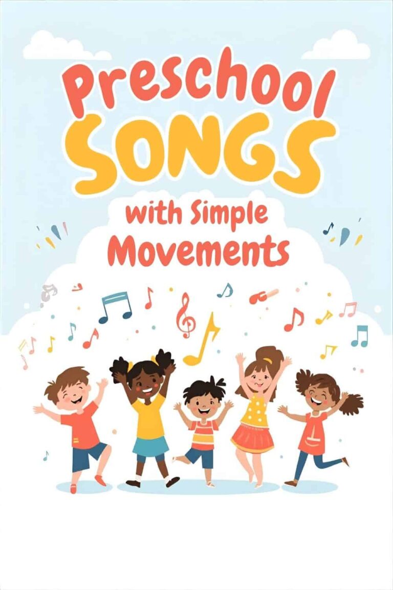 10+ Fun Preschool Songs With Movement and Actions | MeymisList